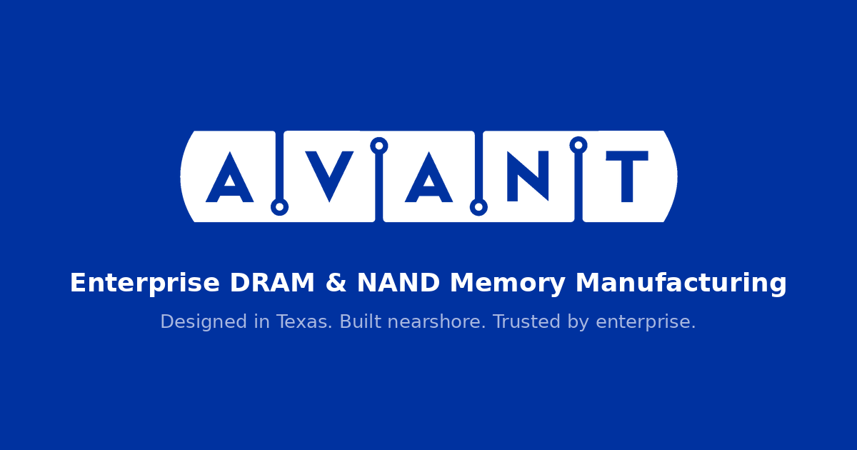 Solutions — DDR5, NVMe SSD Design Through Fulfillment | Avant Technology